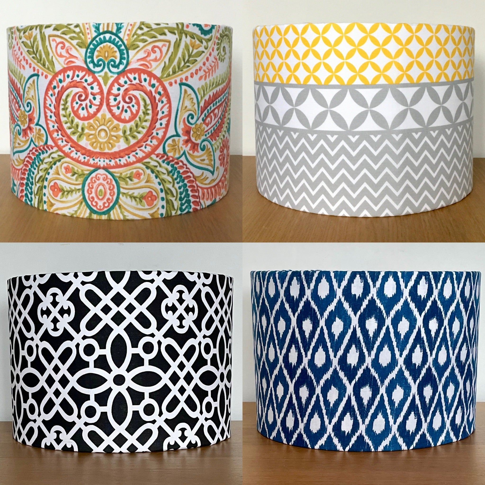 Other Patterned Lampshades – Purplecatshandmade